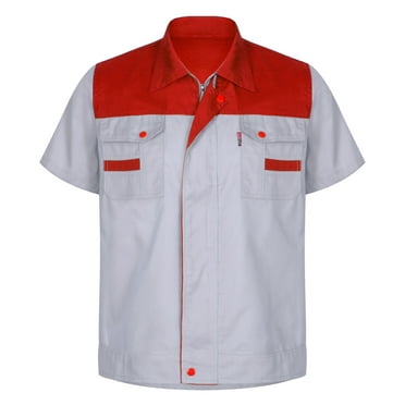 Chef Code Utility Work Shirt with Button Front and Vent Side Panels ...