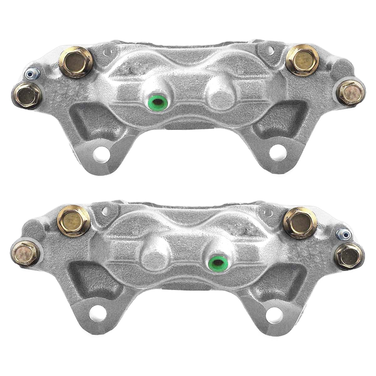 AutoShack Front New Brake Calipers Assembly Set of 2 Driver and ...