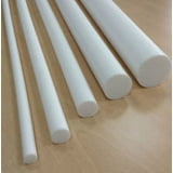 Teflon Round ROD kit, 3 inch lengths: Multiple Diameters - 1/2", 9/16 ...