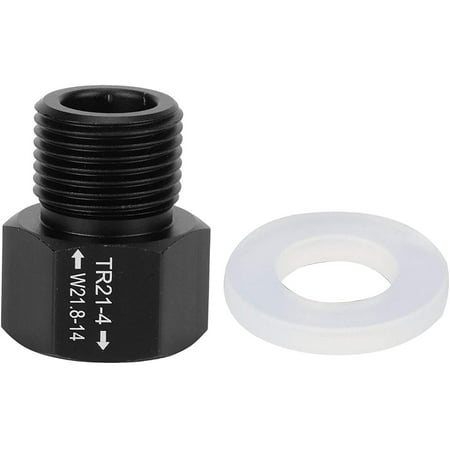 Female Thread TR21x4 to Male Thread W21.8?14 CO2 Tank Adapter Soda ...