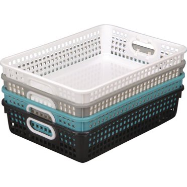 Prextex Classroom Storage Baskets Crayon and Pencill Storage Baskets ...