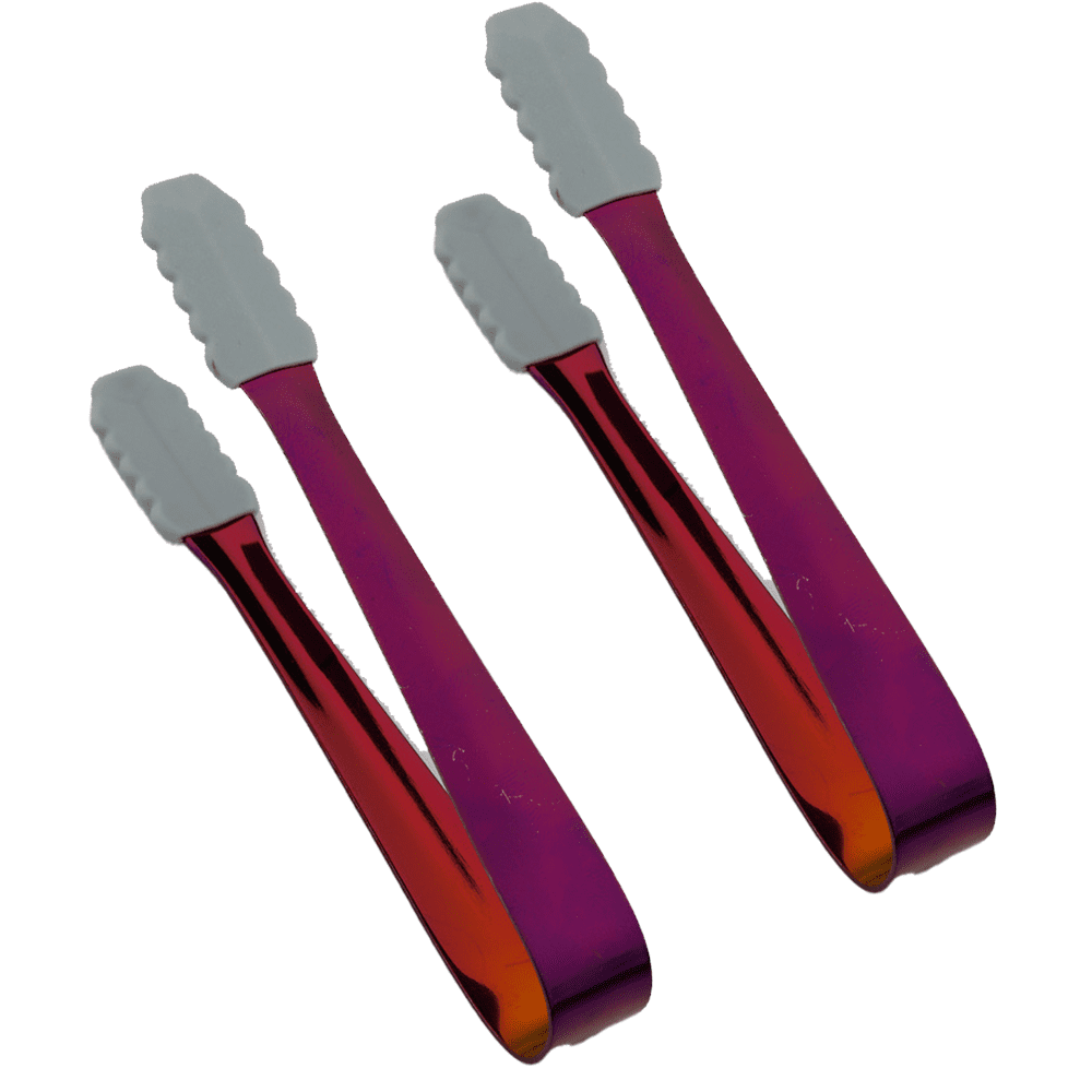 Stainless Steel Ice Tongs with Sawteeth for Ice Bucket Ice Sugar Cubes ...
