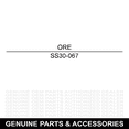 Oregon 30-067 Foam Air Filter Red Max BC2300 BC2300D BC2600 BT225 ...