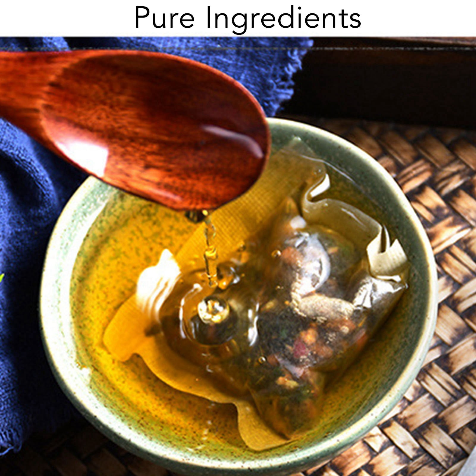 Té Para El Cuidado Del Hígado, Delicioso Color Y Sabor, Proceso De ...