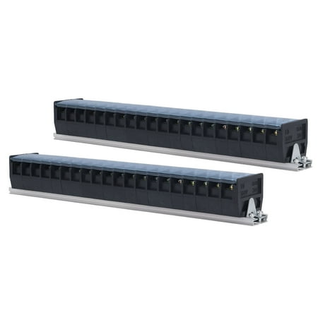 Terminal Block 30A 660V Dual Row Screw Terminal Barrier Strip Wiring ...
