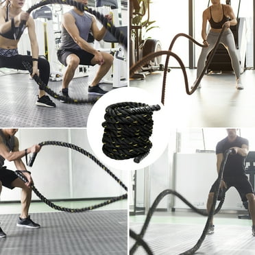 Gymenist Heavy Duty Workout Battle Rope For Exercise Training, Material ...