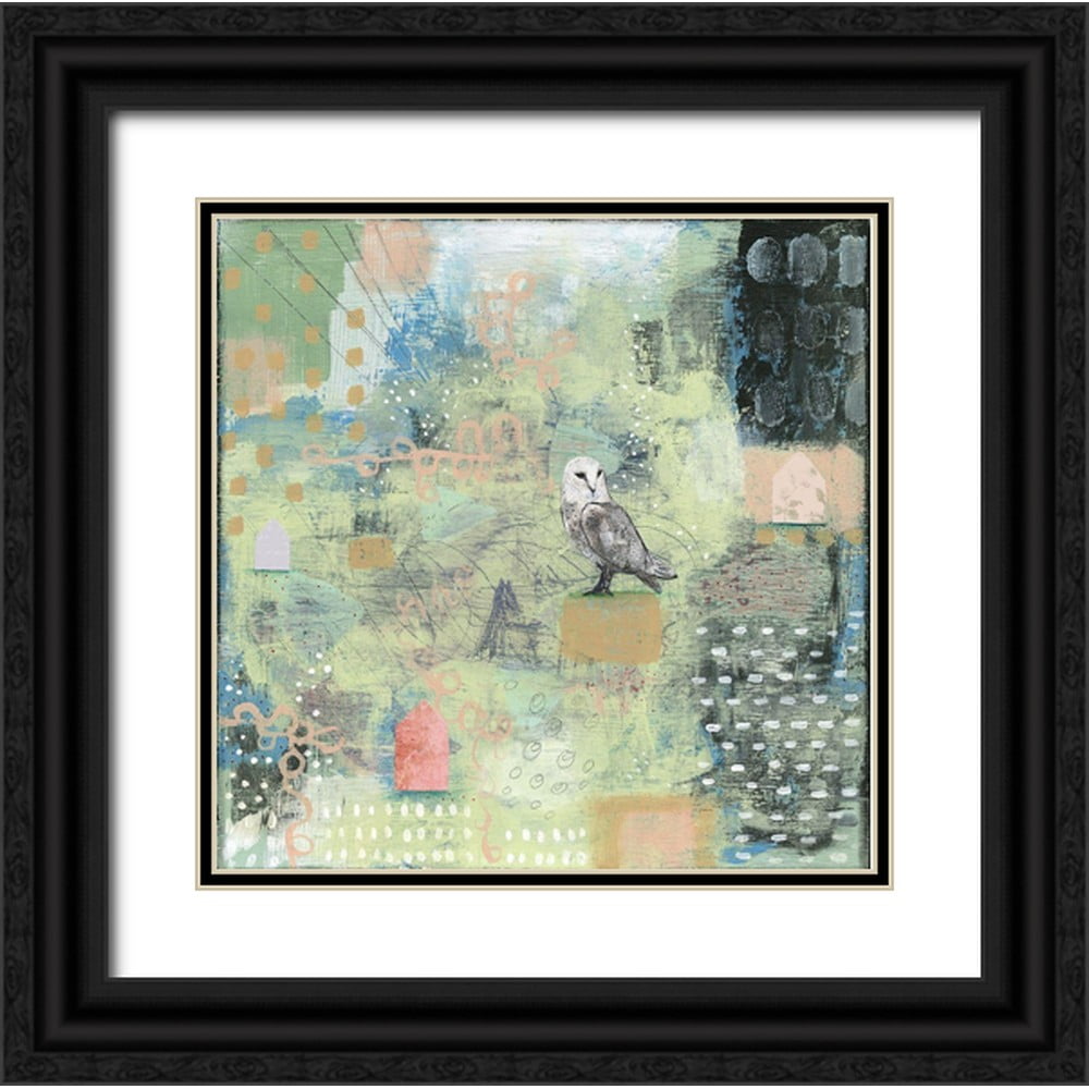 Ogren, Sarah 26x26 Black Ornate Wood Framed with Double Matting Museum ...