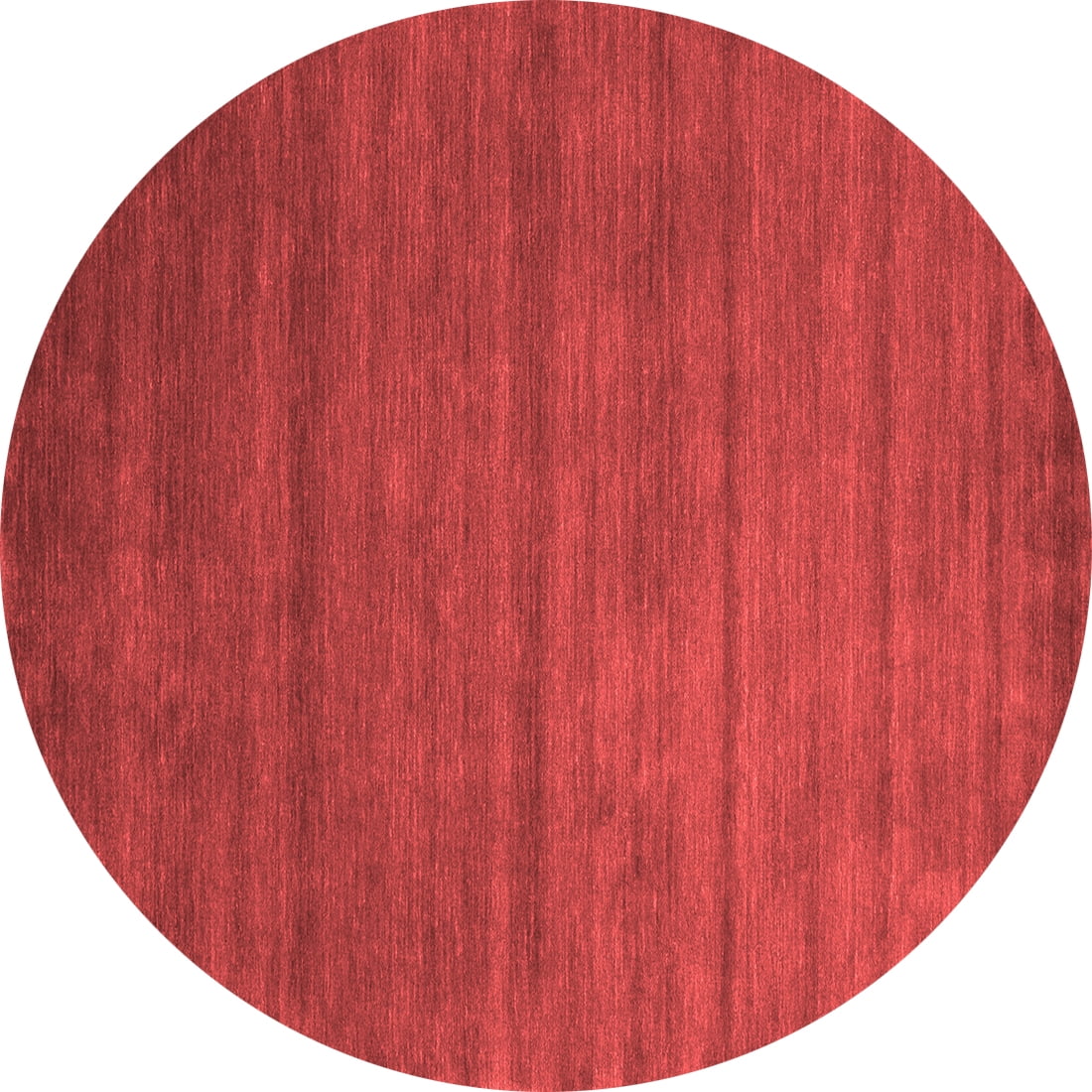 Ahgly Company Indoor Round Abstract Red Contemporary Area Rugs, 8 ...