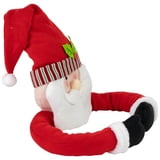 Northlight 27" Plush Santa Claus Christmas Tree Topper, Unlit - Walmart.com
