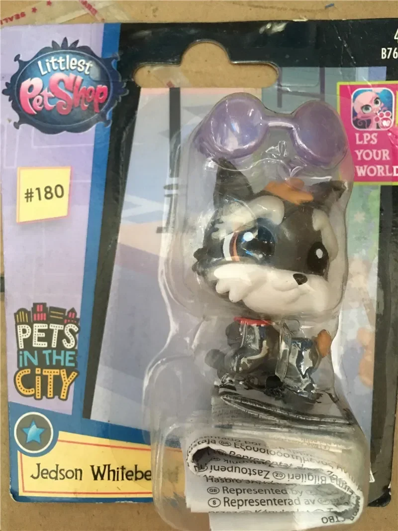 Hasbro Littlest Pet Shop figuras de acción LPS Cat Dog Monkey Animal ...