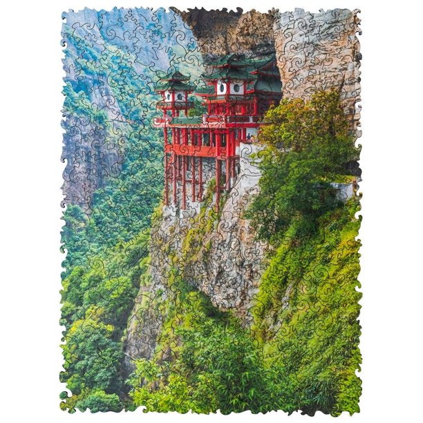 UNIDRAGON Wooden Puzzle Soaring Temple 500 Pieces KS Nature View ...