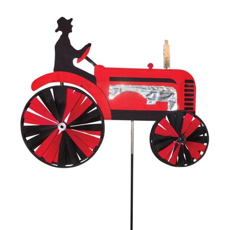 Click here for In The Breeze 2507 Red Tractor Ground Spinner  24... prices