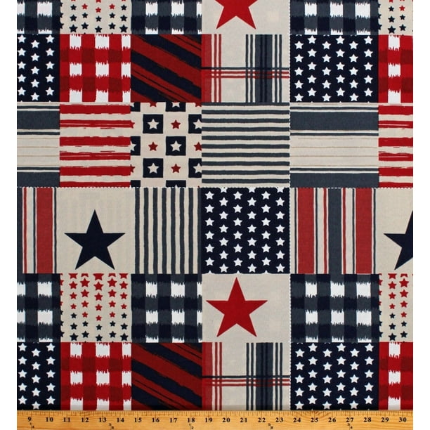 Indoor/Outdoor Patriotic USA American Flag Stars and Stripes 4th of ...