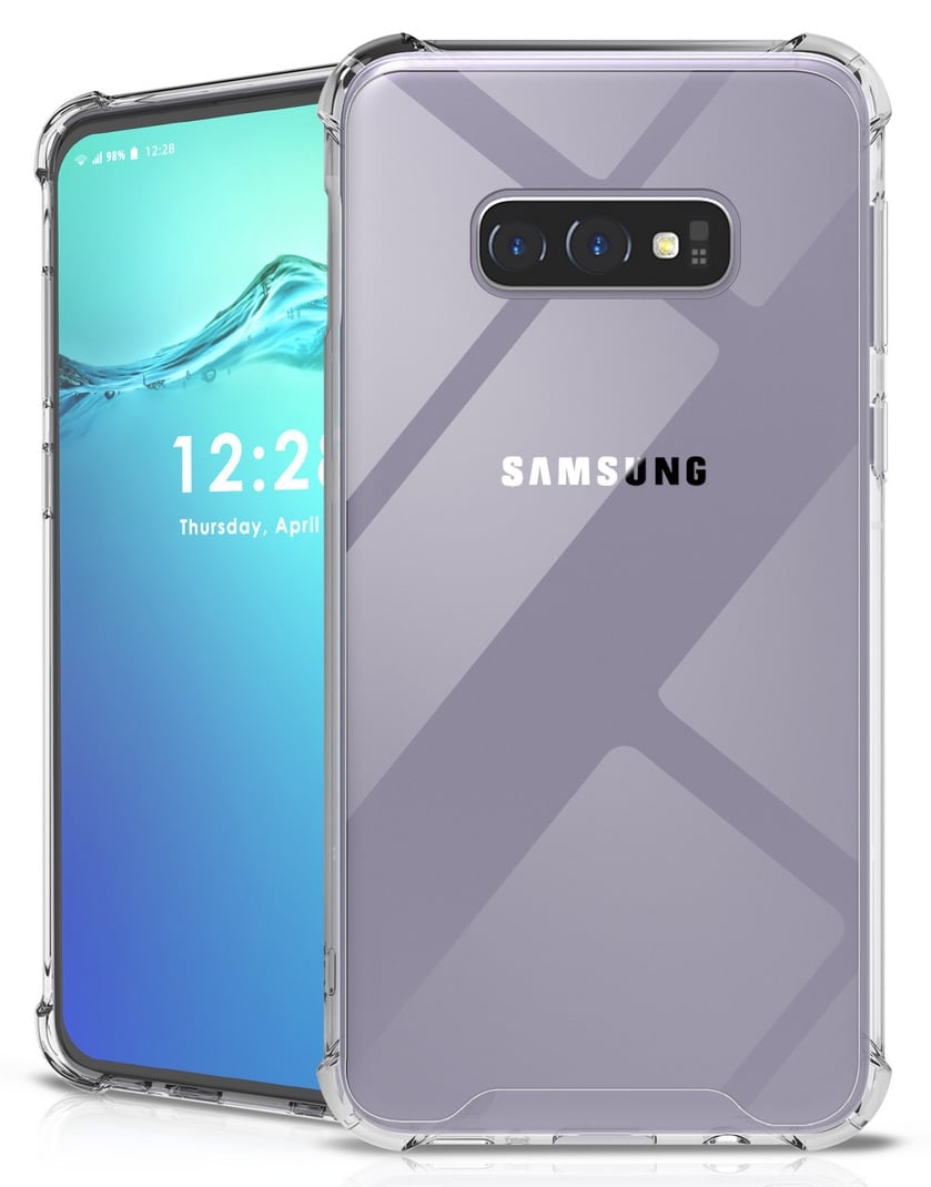 Case for Galaxy S10e, Clear [Aquaflex] Transparent Flexible TPU Skin ...
