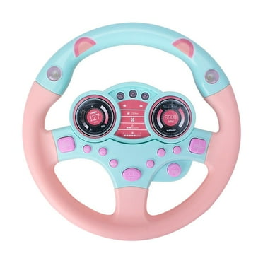 Lovebay Kids Backseat Electronic Steering Wheel Toy Children Driver Car ...