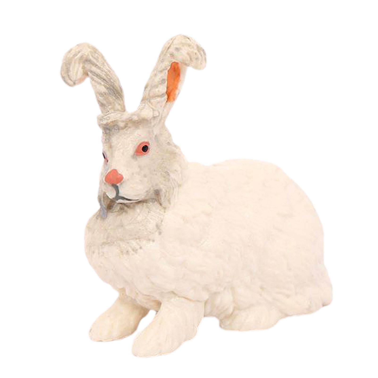 Easter Rabbit Toy Figure | Mini Bunny Toy Figure, Realistic Animal Toys ...