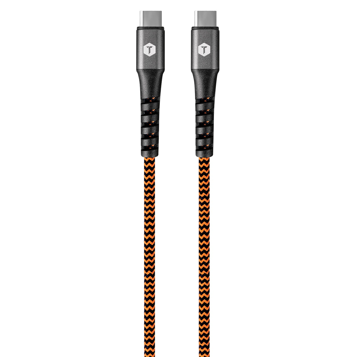 ToughTested TT-FC6-C2C 6-Foot Braided USB-C to USB-C Cable - Walmart.com