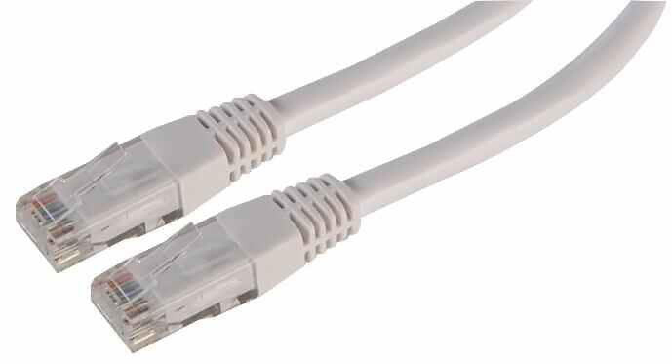 PRO SIGNAL - Cat6 RJ45 Male to Male UTP Ethernet Patch Lead, 3m White ...