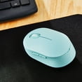 Onn+ Wireless 5-Button Mouse with 1600 DPI, 2.4 GHz USB-A Dongle, Teal ...