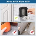 11 Pcs Hard Plastic Key Safe Lock Box Waterproof 4 Digit Combination ...
