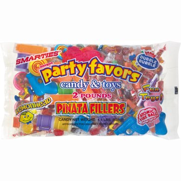 Assorted Candy and Toys Pinata Filler, 2 lbs - Walmart.com