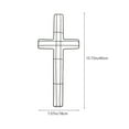TEHAUX Cross Wreath Frames Iron 2Pcs 15.72X7.07X0.39in - Walmart.com