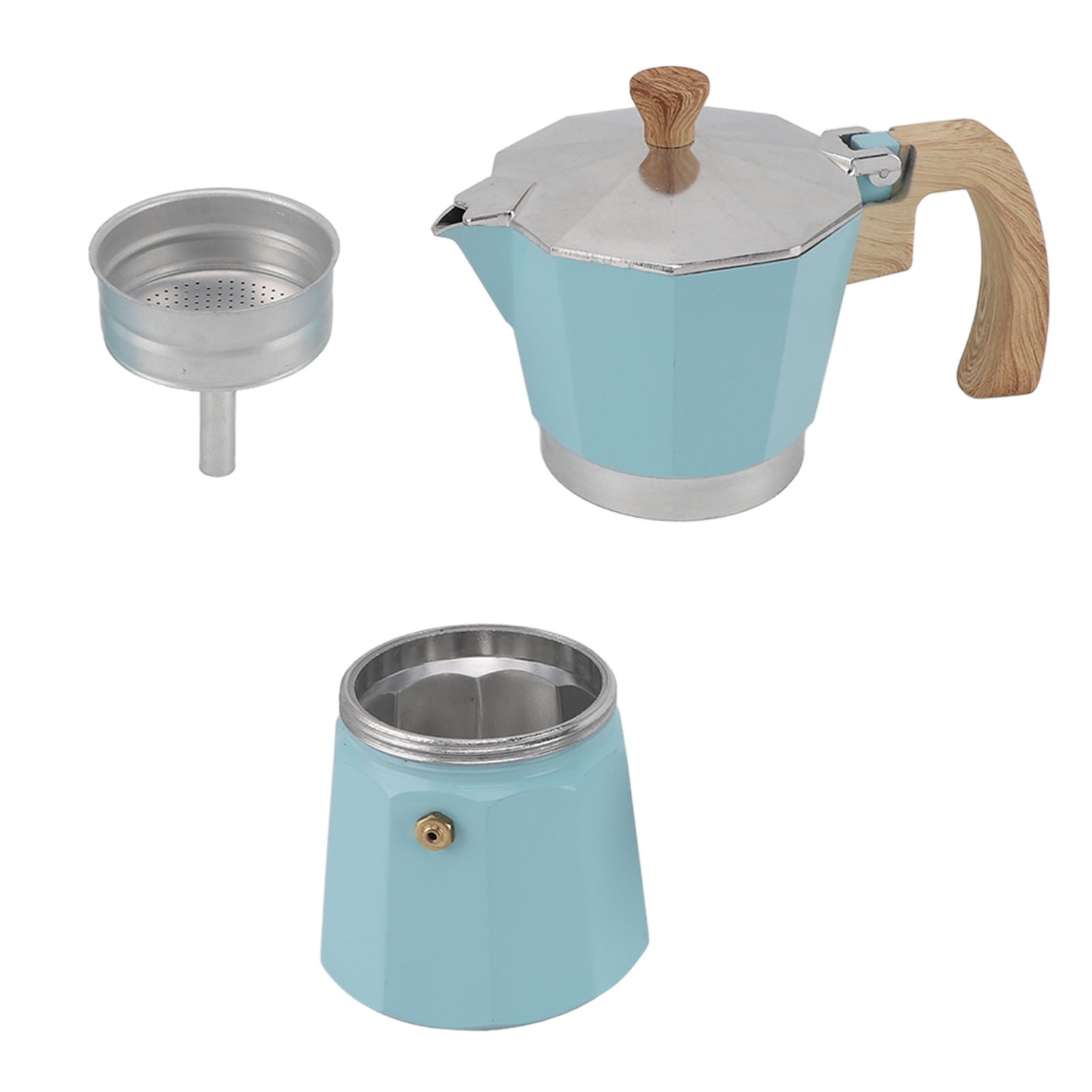 Cafetera Espresso Para Estufa Moka Pot, Cafetera Greca De 300 Ml ...