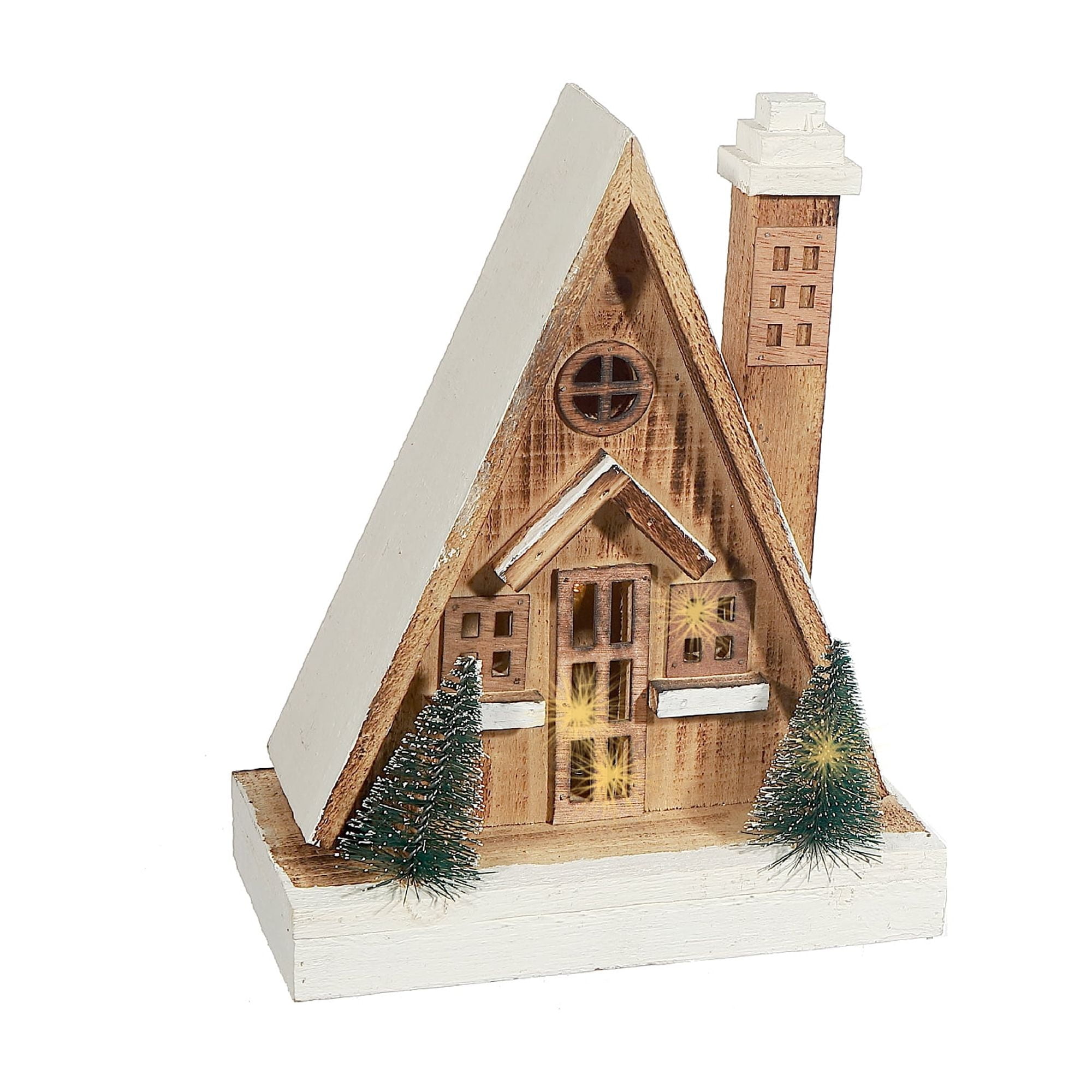 Click here for Ih Casadécor Led Natural Wooden Cabin prices