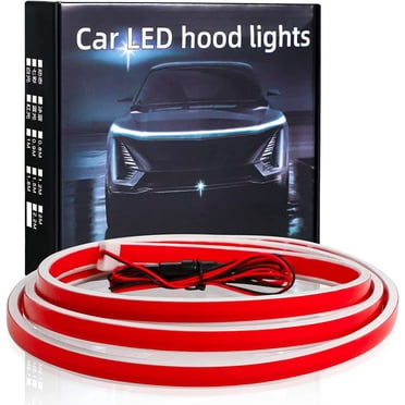 YUVA 59 Inch Car Hood LED Strip, 5050 RGB, IP68 Waterproof, 12V, Multi ...