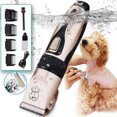 Dog Shaver Clippers Low noise Rechargeable Cordless Electric Quiet Hair ...