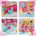 Little Princess Dressing Up Toys with Backpack, Pretend Play Bath Set ...
