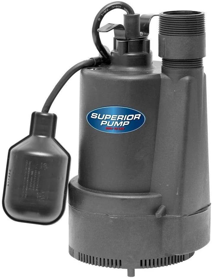 1/3 HP Sump Pump with Tethered Float Switch - Walmart.com