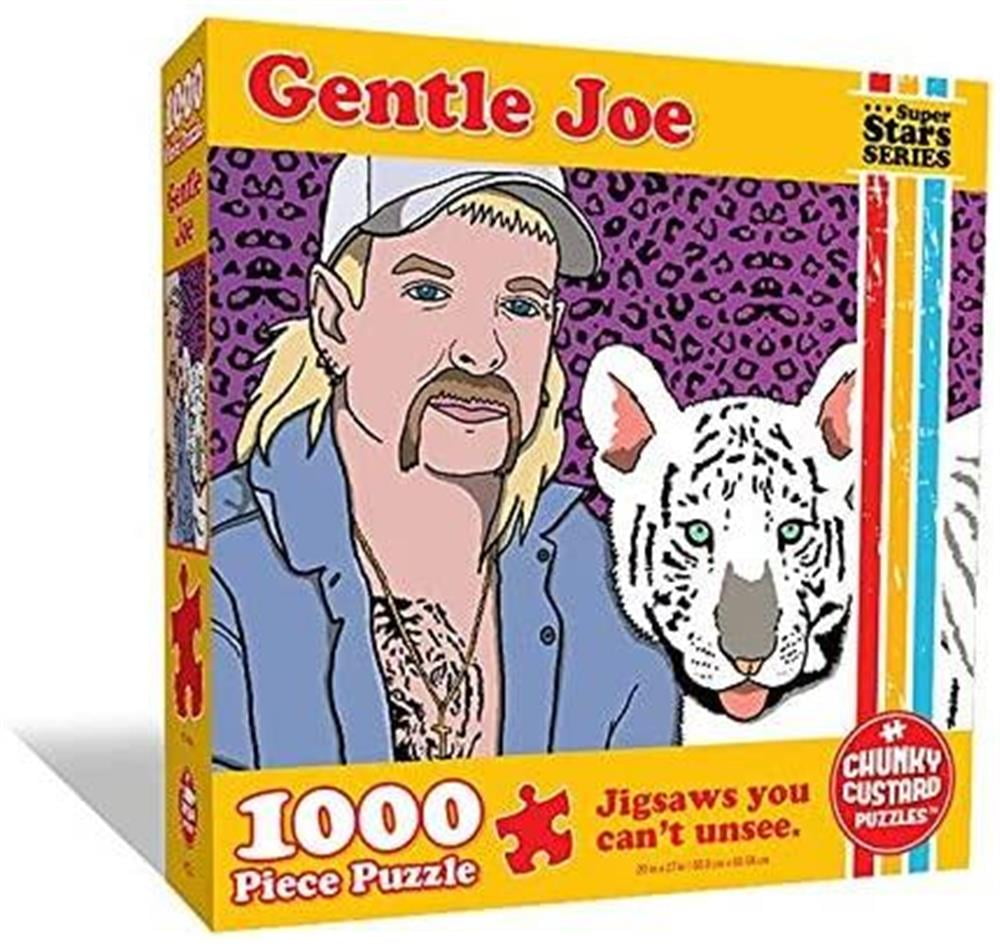 Gentle Joe Tiger King Jigsaw Puzzle 1000ct Pieza Cultura Pop | Bodega ...