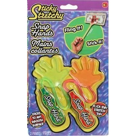 Sticky Stretchy Snap Hands 2-Piece by Ja-Ru Inc - Walmart.com