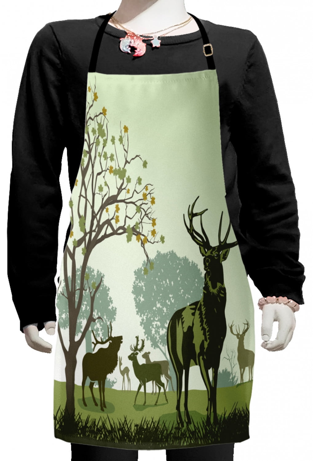 Antlers Kids Apron, Deer and Wildlife in Park World Natural Heritage ...