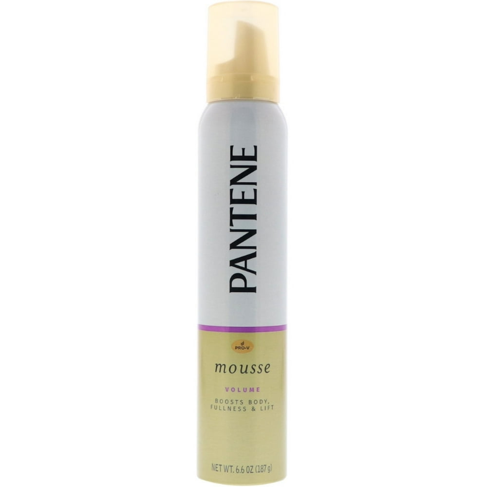 Pantene Volume Body Boosting Mousse, 6.6 oz (Pack of 6) - Walmart.com ...