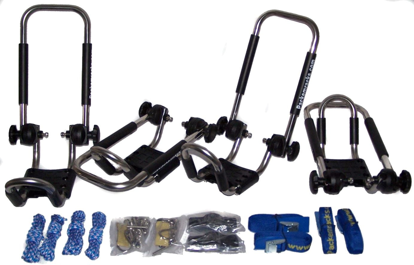 Folding Kayak Rack Stainless Steel Roof Mounted J-style Carrier Rack by ...