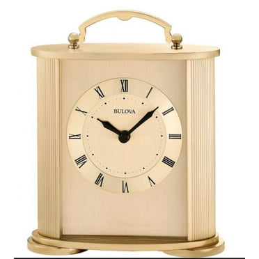 Bulova Clocks B1929 Annette II Wooden Westminster Chiming Mantel Clock ...
