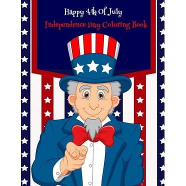 4th Of July Coloring Book: independence day 4th july coloring book for ...