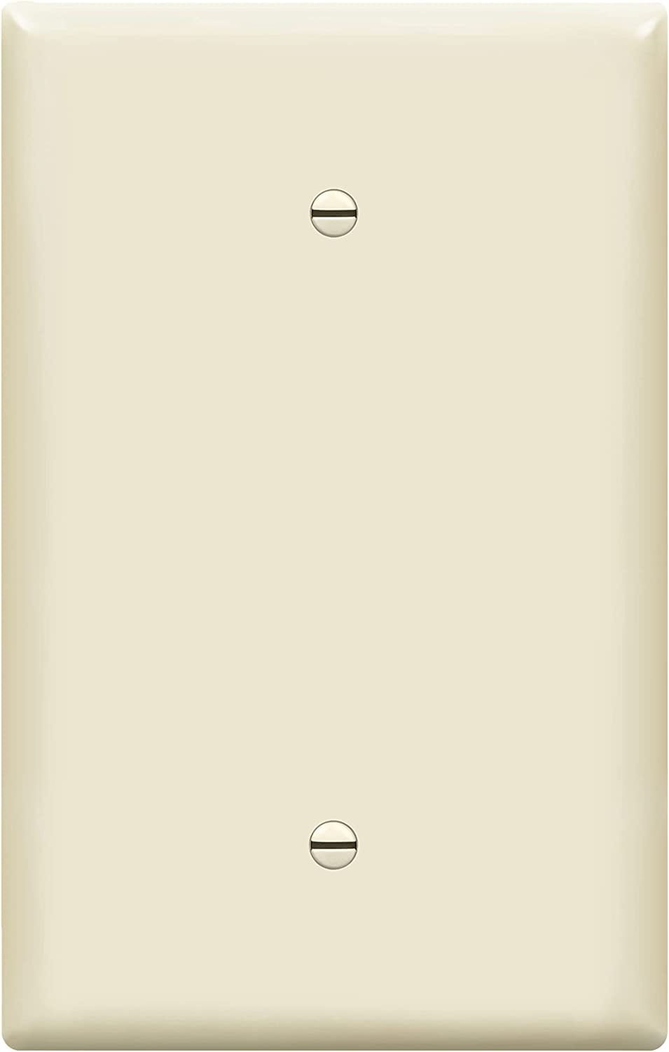 ENERLITES Blank Device Wall Plate, Jumbo Blank Cover, Gloss Finish ...