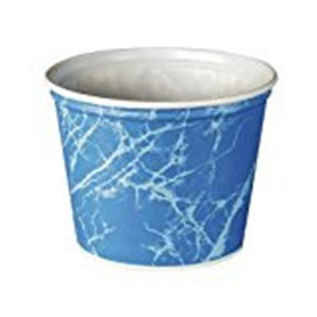 Solo Cups SCC10T1M Unwaxed Paper Bucket Marble Design, Blue | Walmart ...