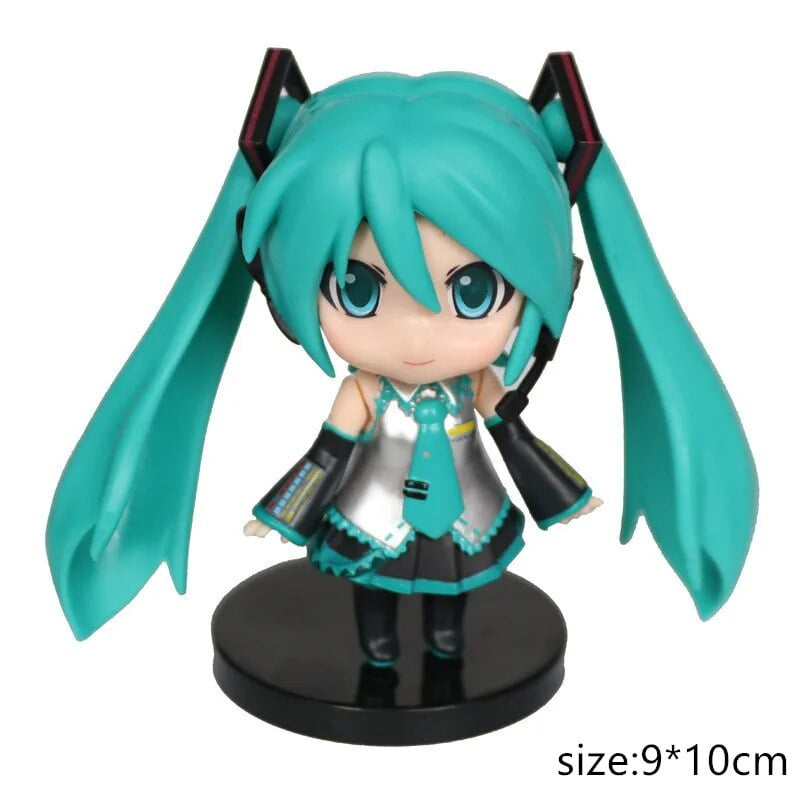 Figura de Anime japonés Arco Iris Latino Hatsune Miku 15cm PVC ...