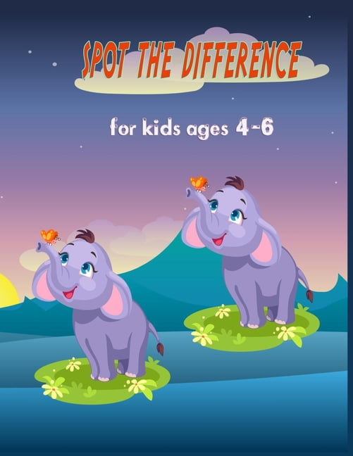 Spot the difference for kids ages 4-6 : Picture Puzzles for Kids ...