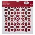 Pattern Stencils by Craft Smart - 12" x 12" - 18 designs - Walmart.com