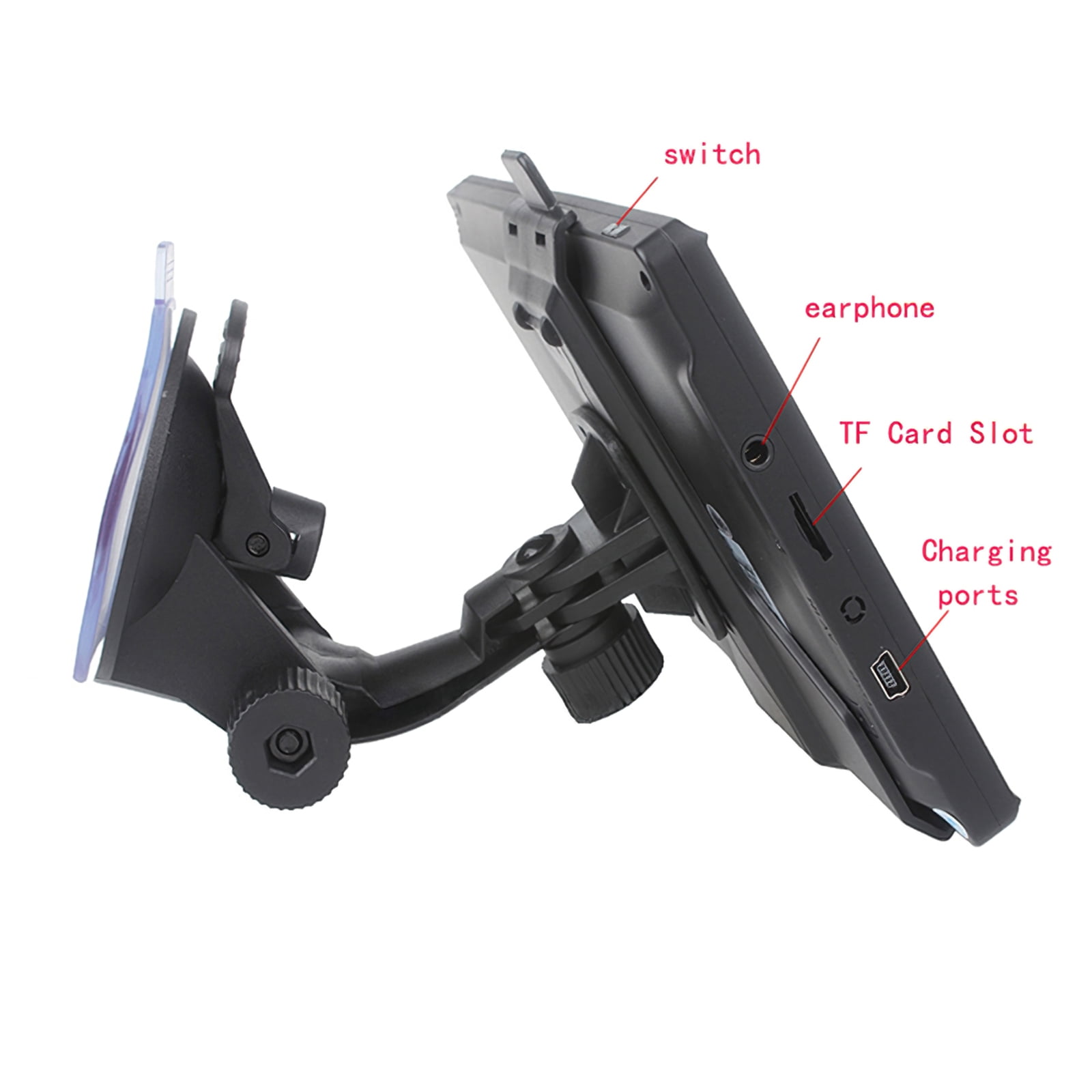 Buy GPS Navigator, 7inch Navigation Display 800*480 Head Up Navigator ...