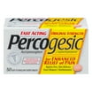 Percogesic Extra Strength Pain Reliever - 60 Ct Tablet for Joint, Back ...