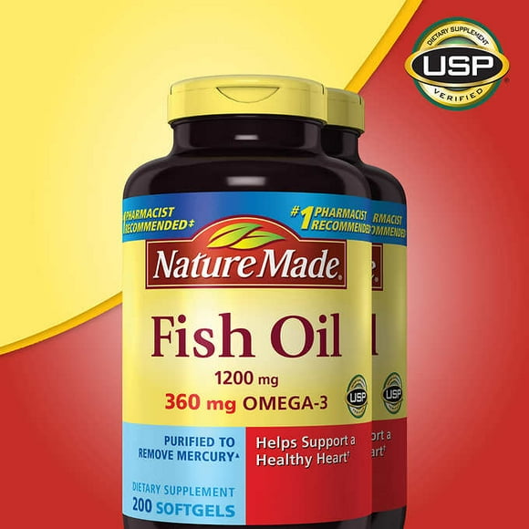 Nature Made Fish Oil Burpless
