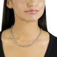 Sterling Silver Oval Link Chain Necklace, 17 or 20 Inches - Walmart.com