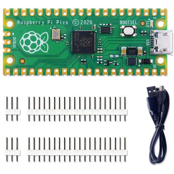 GeeekPi Raspberry Pi Pico Kit Flexible Microcontroller Mini Development Board,Based on The ...