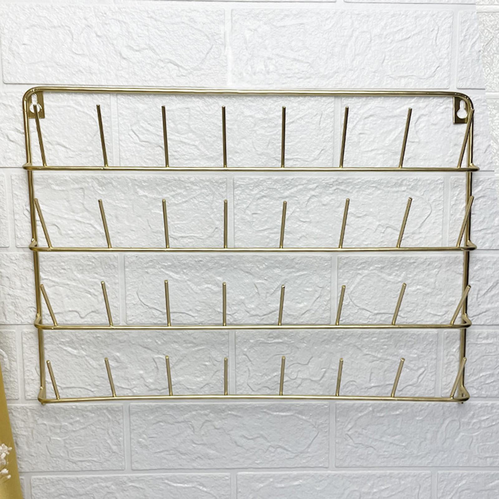 Large Sewing Thread Rack, Seperator Wall Mount hanger Accessories Gold ...